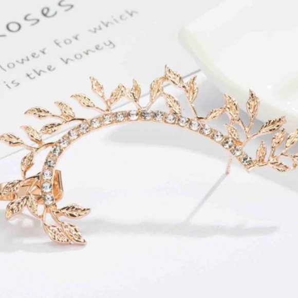 Jewelry | Crystal Rhinestone Ear Cuff | Poshmark